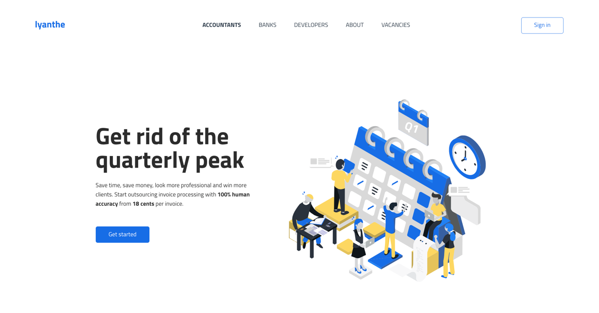 Lyanthe - A continuous, automated accounting process.
